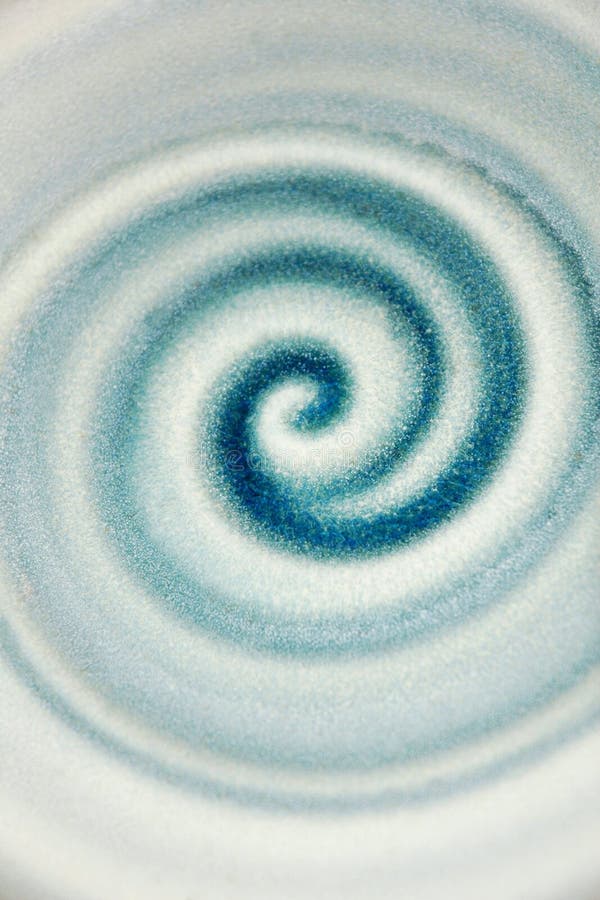 Blue ceramic swirl stock photo. Image of element, round - 701538