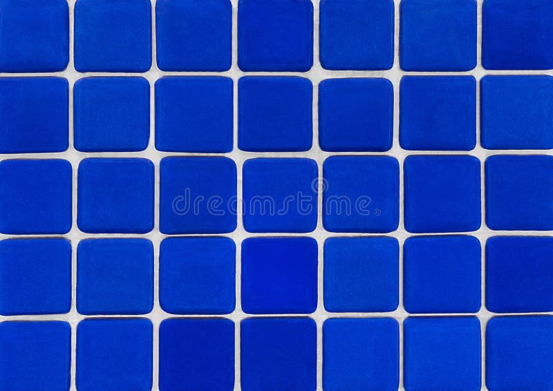 Blue Ceramic Tile, Abstract Texture, Mosaic Background Stock Photo ...