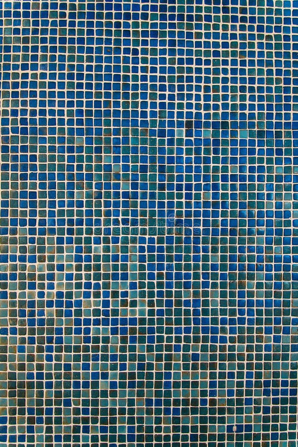 Ceramic Blue Tile Wall Background Stock Image - Image of bath ...