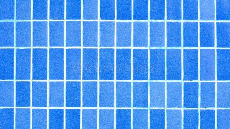 Blue Ceramic Tile on the Wall Stock Image - Image of construction ...