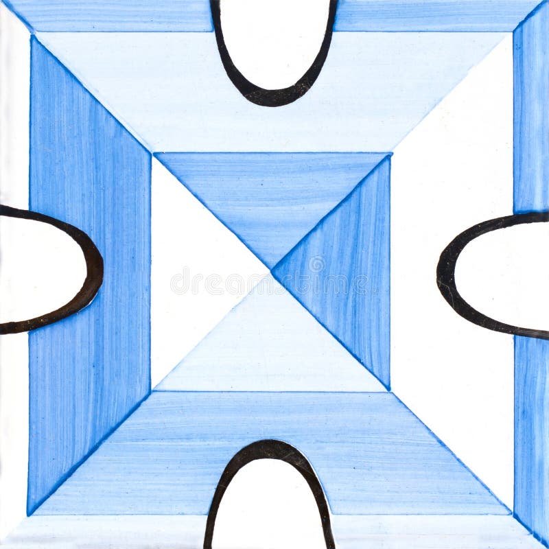 Blue ceramic tiles stock image. Image of pattern, design - 41270487