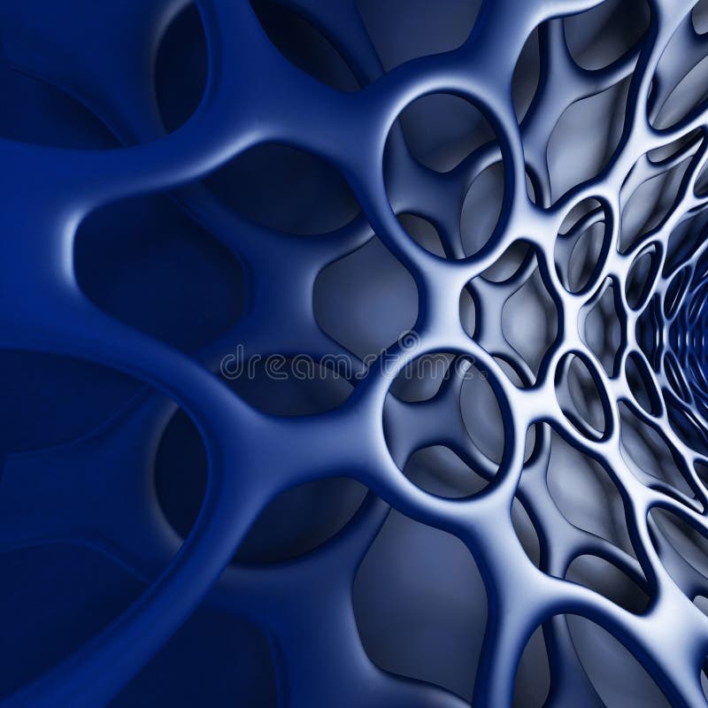 Geometric Sci Fi Pattern Abstract Background, 3D Illustration. Stock ...
