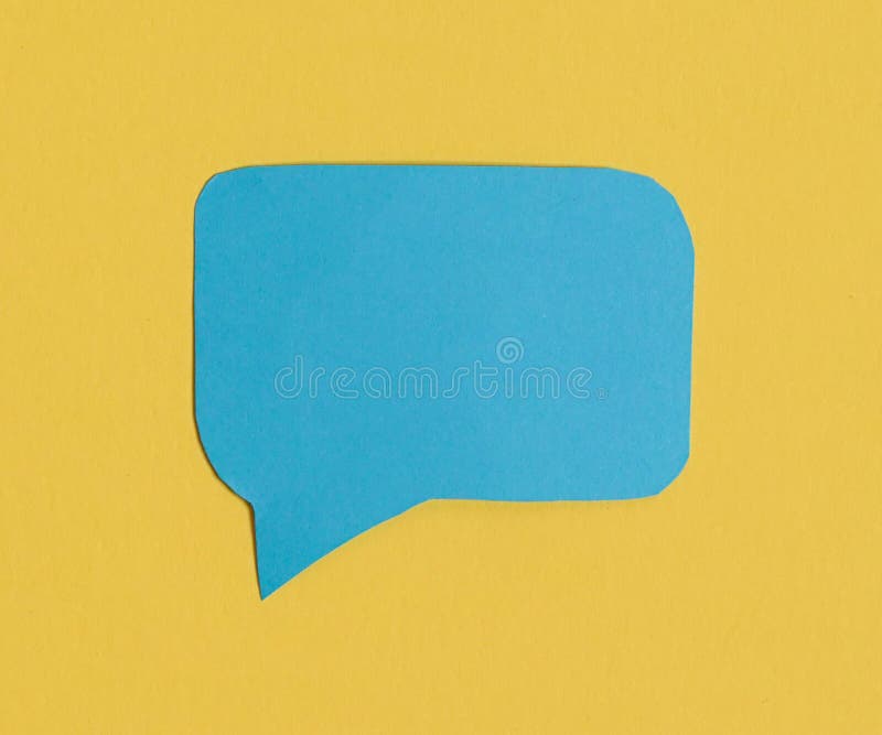 Yellow Chat Speech Icon : a Symbol and Concept for Talking and Message ...