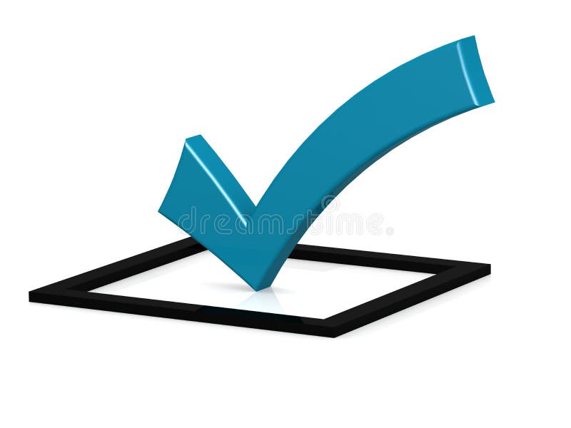 Blue Check Mark Black Square Stock Illustrations – 240 Blue Check Mark ...