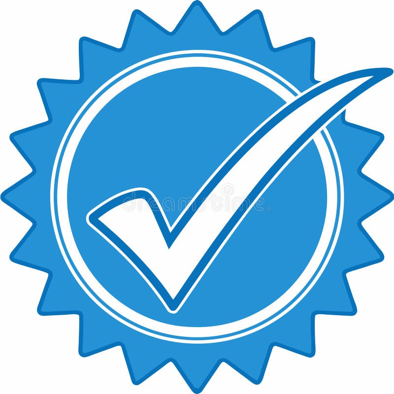Blue Validation Mark Stock Illustrations – 2,377 Blue Validation Mark Stock Illustrations ...