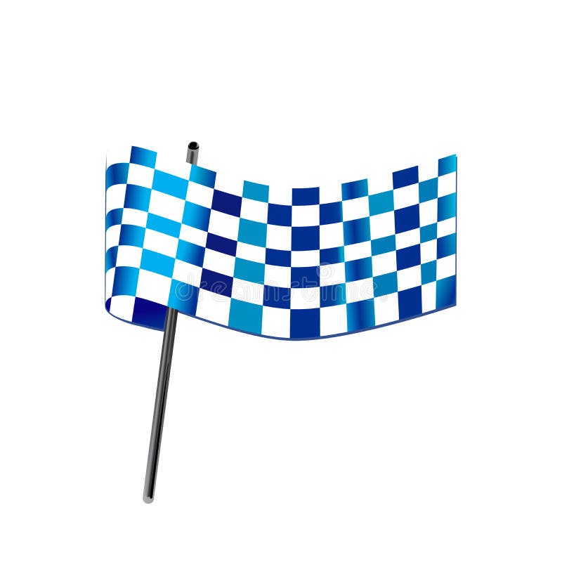 Checkered Flag - Symbol Racing Stock Vector - Illustration of engine ...