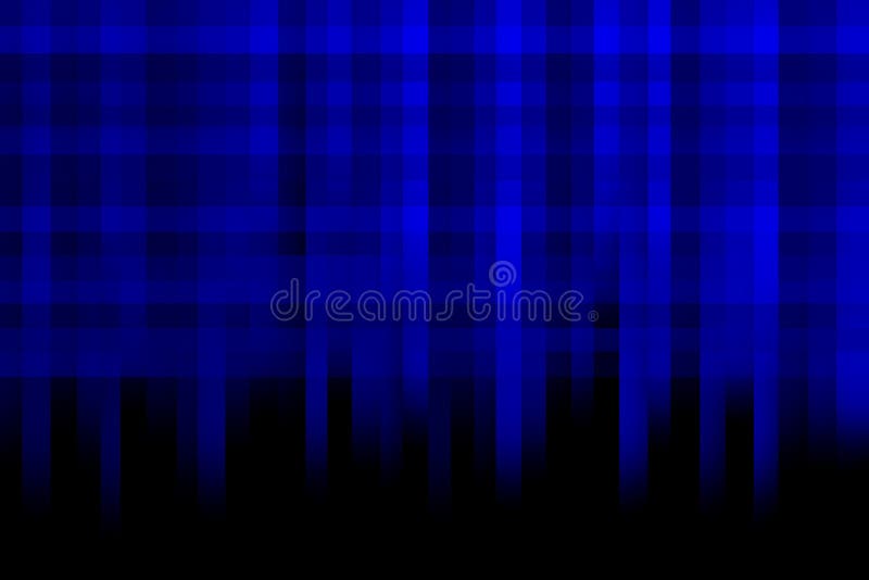 Blue Checkered Pattern on Black Background, Various Shades of Blue ...