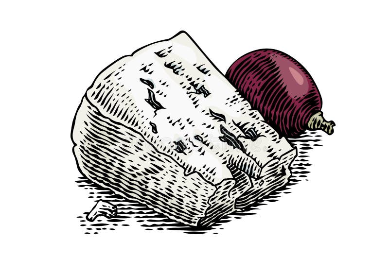 Blue Cheese Packaging Template with Sheep, Lamb and Dairy Farm Stock ...