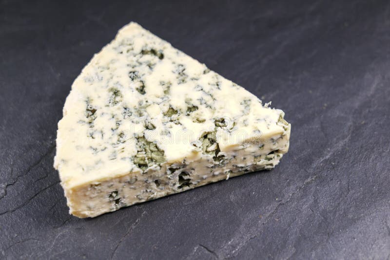 Blue Cheese Sliced Close-up. Food Cheese Stock Image - Image of piece ...