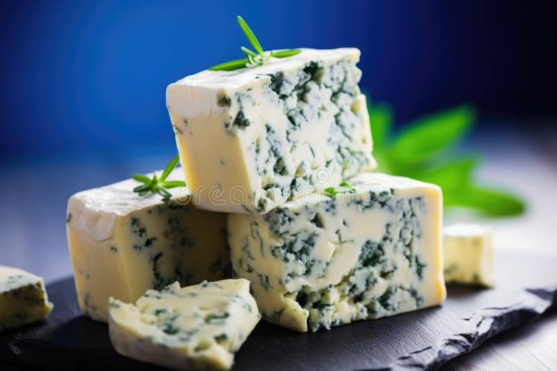 Blue Cheese Under Special Artificial Climate Conditions Stock ...