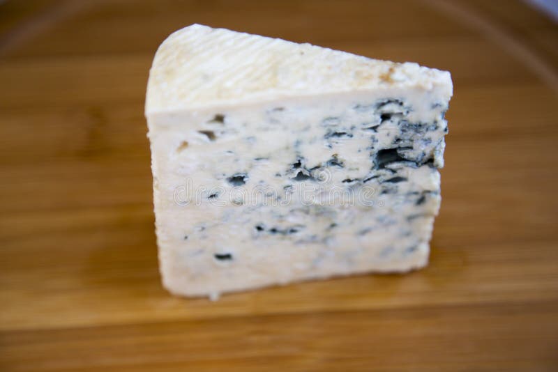 Blue Cheese on Wooden Board. Stock Image - Image of group, dinner ...