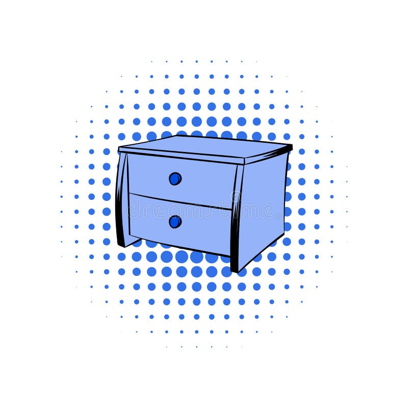 Blue chest icon cartoon stock vector. Illustration of cartoon - 88210522
