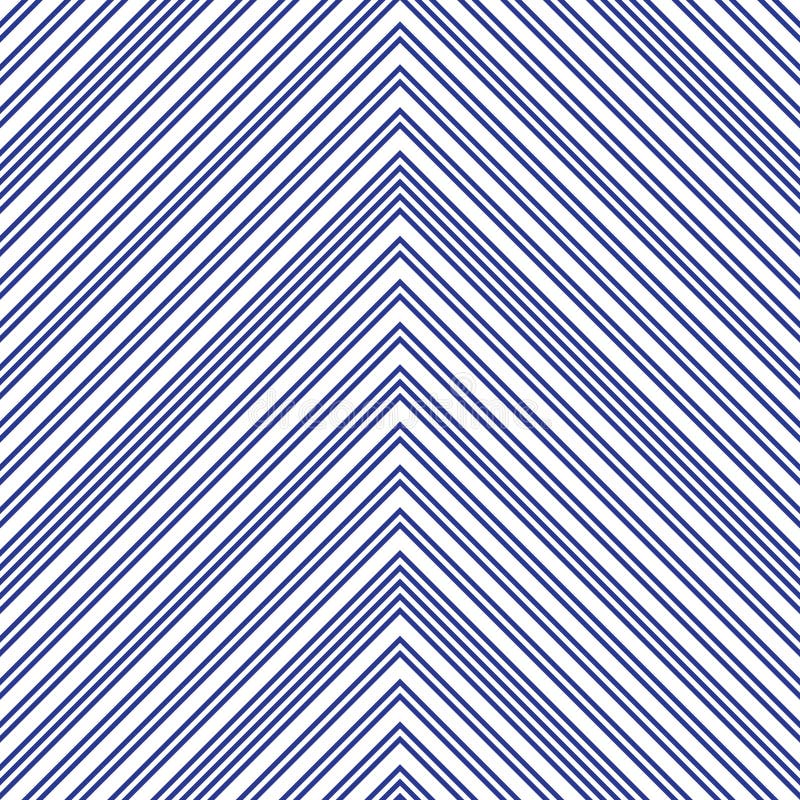 Blue Chevron Diagonal Stripes Seamless Pattern Background Stock Vector ...