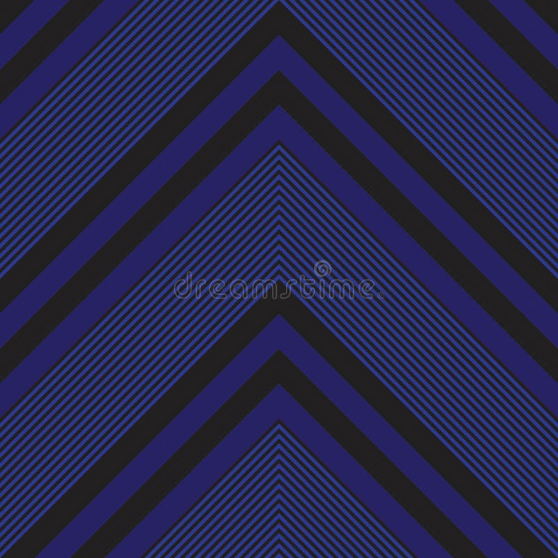 Blue Chevron Diagonal Stripes Seamless Pattern Background Stock Vector ...