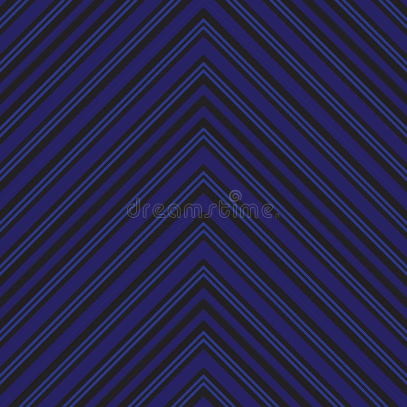 Blue Chevron Diagonal Stripes Seamless Pattern Background Stock Vector ...
