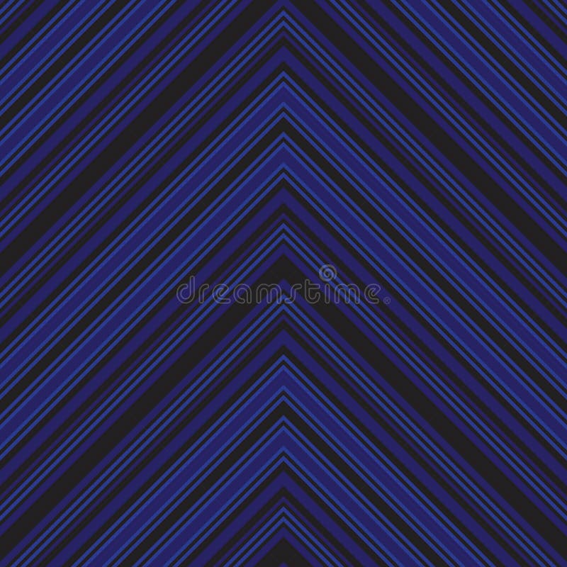 Blue Chevron Diagonal Stripes Seamless Pattern Background Stock Vector ...