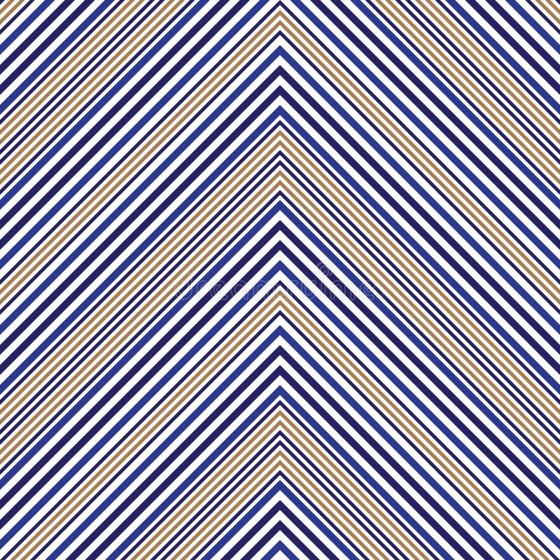 Blue Chevron Diagonal Stripes Seamless Pattern Background Stock Vector ...