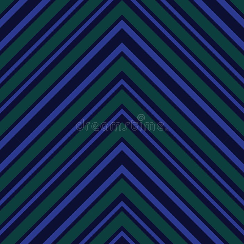 Blue Chevron Diagonal Stripes Seamless Pattern Background Stock Vector ...