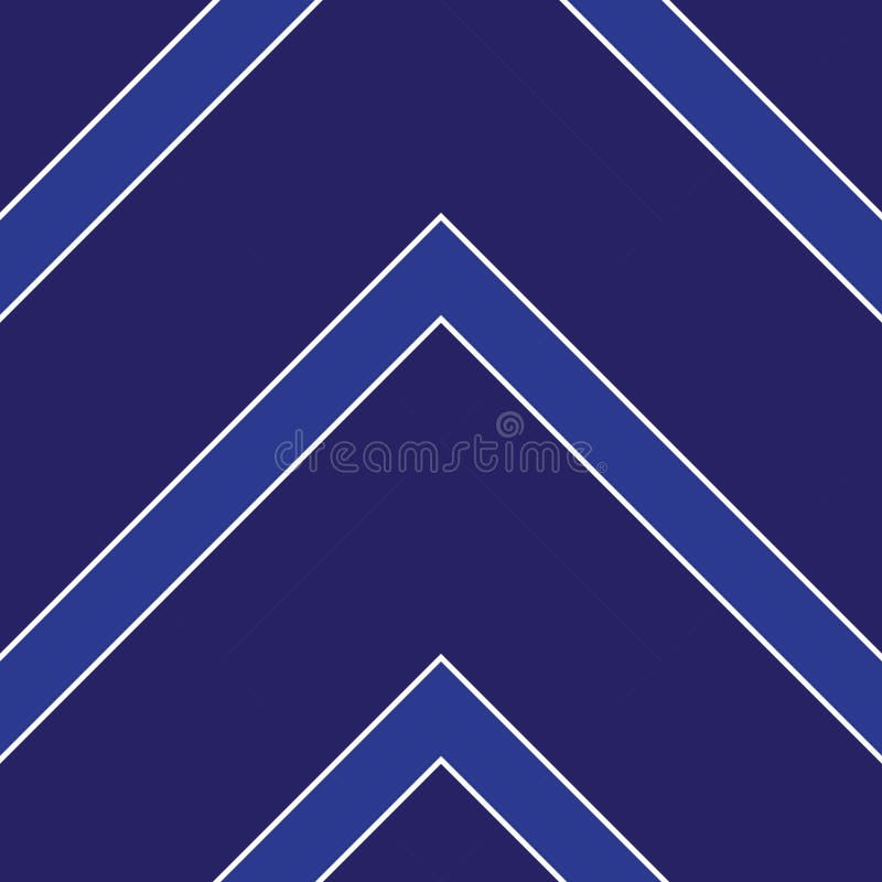 Blue Chevron Diagonal Stripes Seamless Pattern Background Stock Vector ...