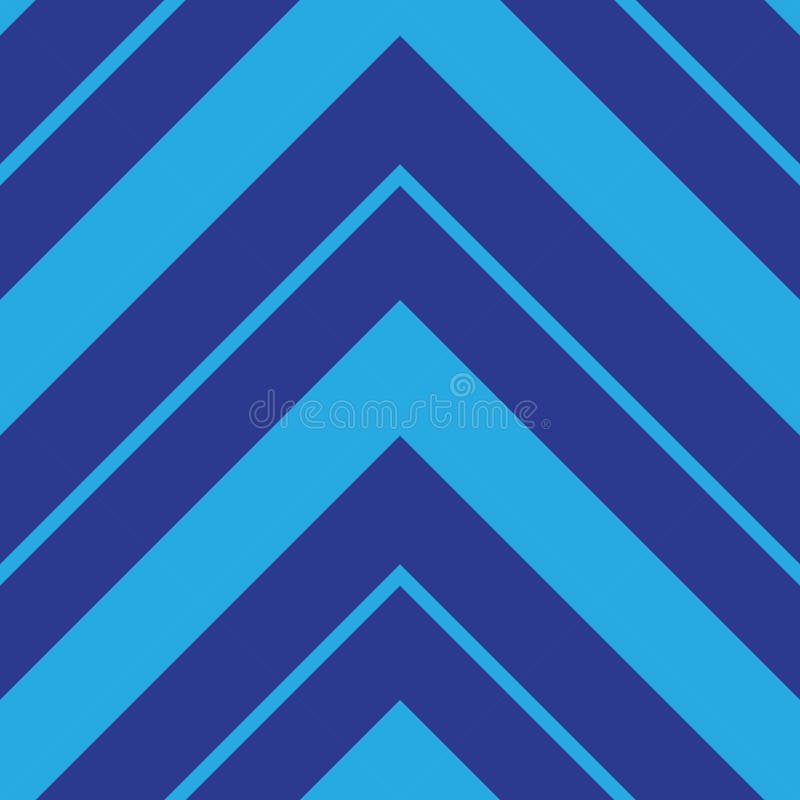 Blue Chevron Diagonal Stripes Seamless Pattern Background Stock Vector ...
