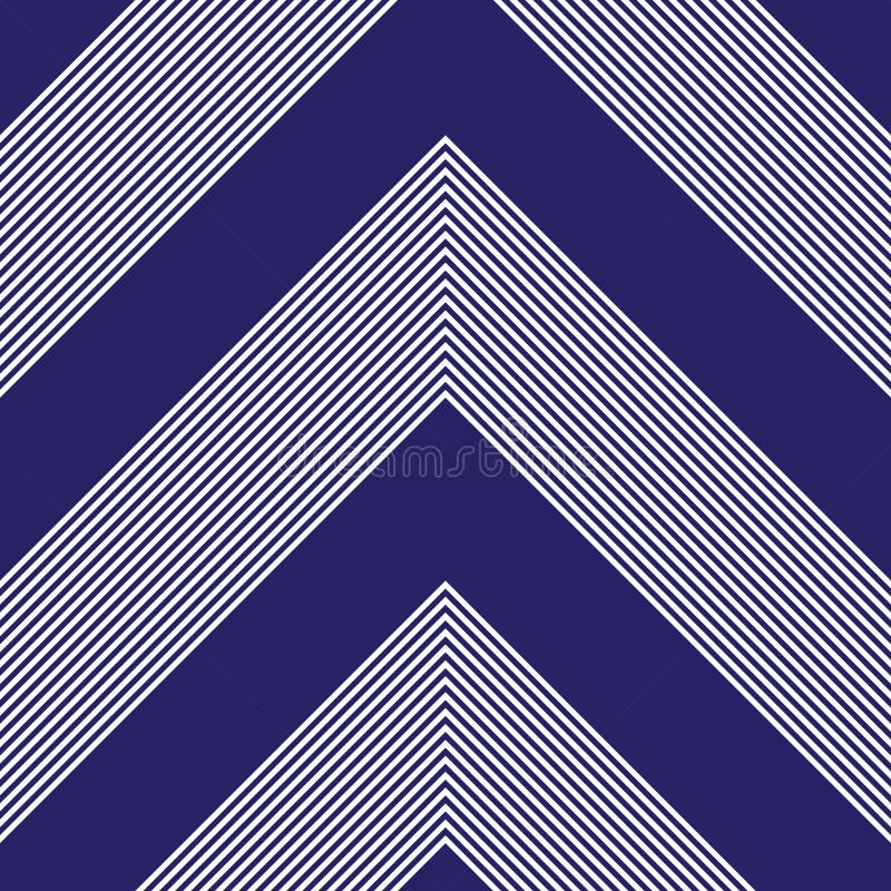 Blue Chevron Diagonal Stripes Seamless Pattern Background Stock Vector ...
