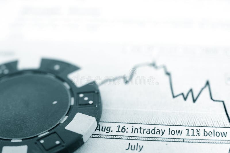 Blue Chip Manufacturer Pushing Smart Factory Icon Stock Photo - Image ...