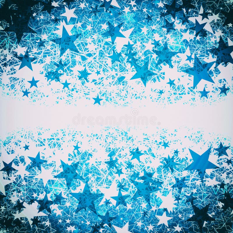 Blue Christmas Background Texture Stock Illustration - Illustration of ...