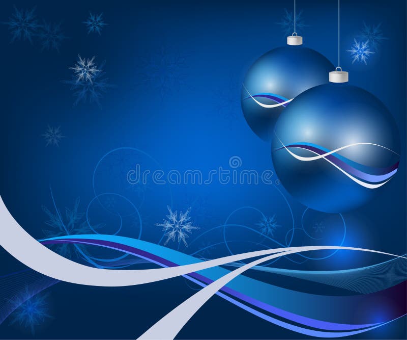 Blue christmas card stock vector. Illustration of color - 34387705