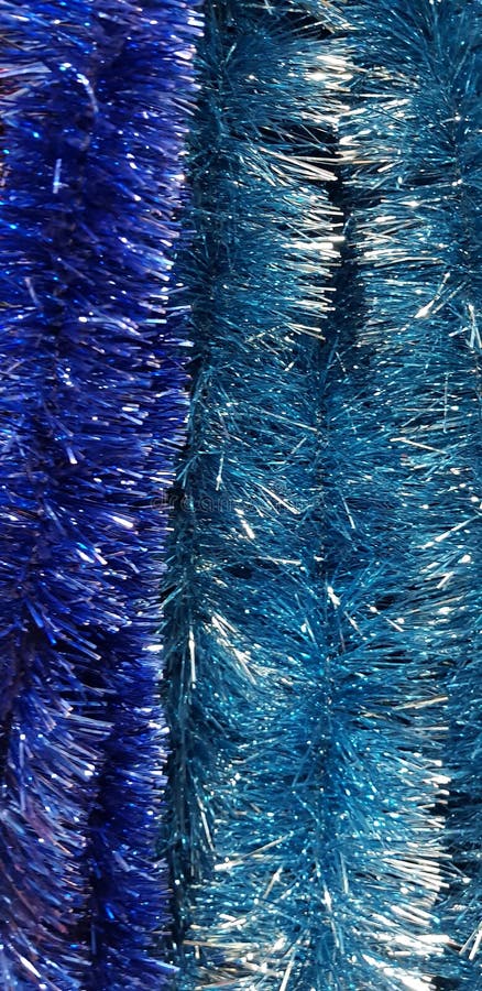 Blue Christmas Streamer Background Stock Illustration - Illustration of ...