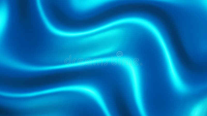 Blue Chrome Metal Texture with Waves Stock Illustration - Illustration ...