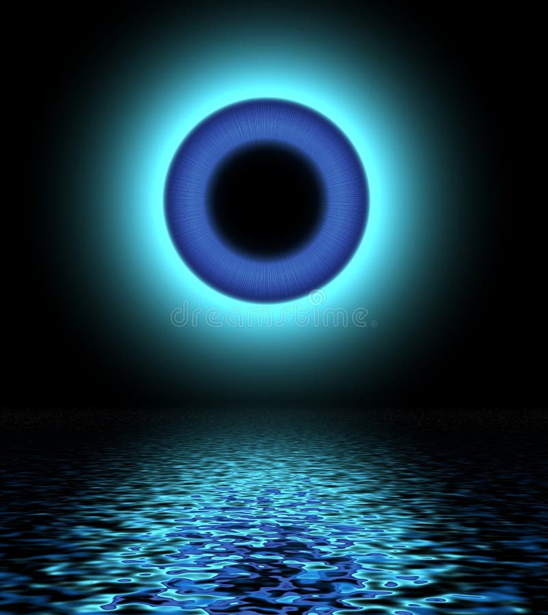 Blue circle. stock illustration. Illustration of element - 32462163