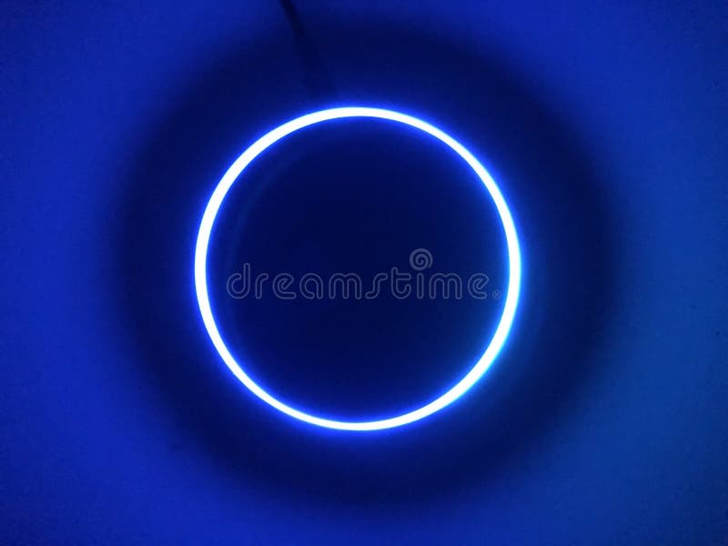 A Set of Blue Circle Frames Isolated on a Transparent Background with ...