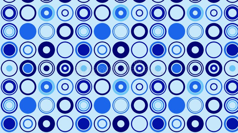 Blue Circle Pattern Vector Graphic Stock Vector - Illustration of ...