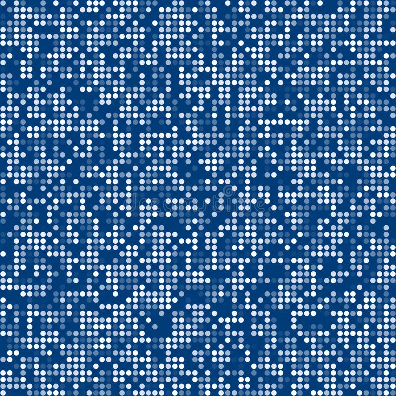 Blue Pixel Mosaic Page Border Frame Set Stock Vector - Illustration of ...