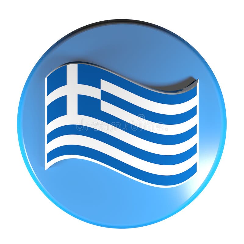 Blue Circle Push Button Arrow Right and Up - 3D Rendering Illustration Stock Illustration ...