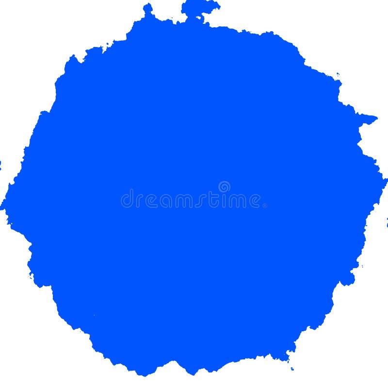 Blue Circle Shape Label for Website Graphics Stock Image - Image of ...