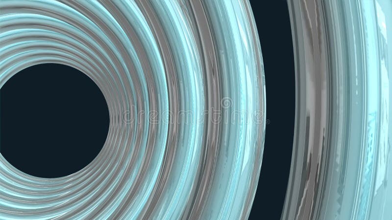 Blue circle vortex design stock illustration. Illustration of tunnel ...