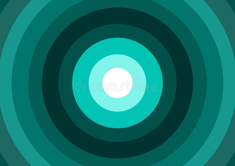 Blue Circles Layered Pattern Centered Background Wallpaper Design Stock ...