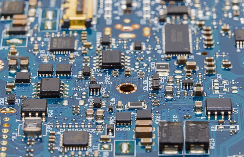 Electronics stock image. Image of computer, detailed - 48121651