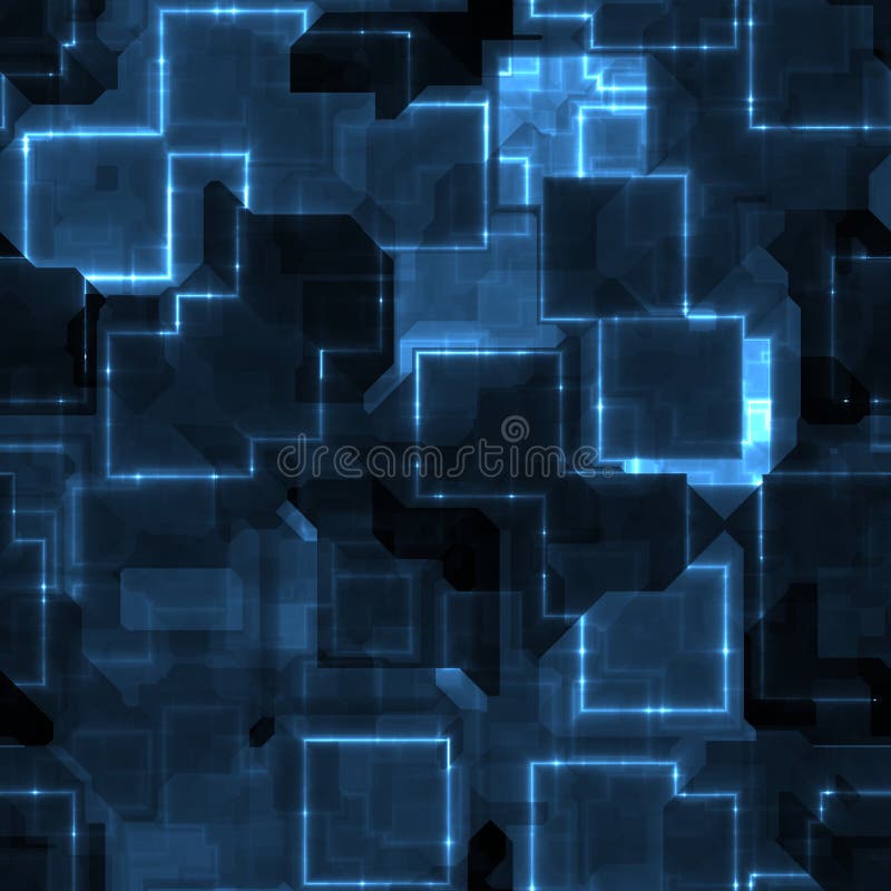 Blue Circuitry stock illustration. Illustration of information - 5789000
