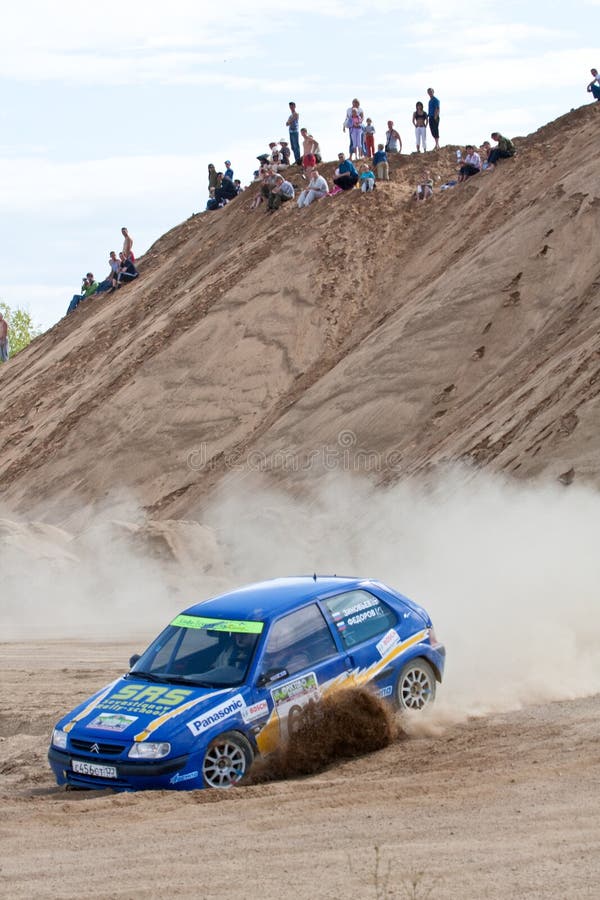 Blue Rally Car Subaru Impreza Editorial Photography - Image of outdoors ...