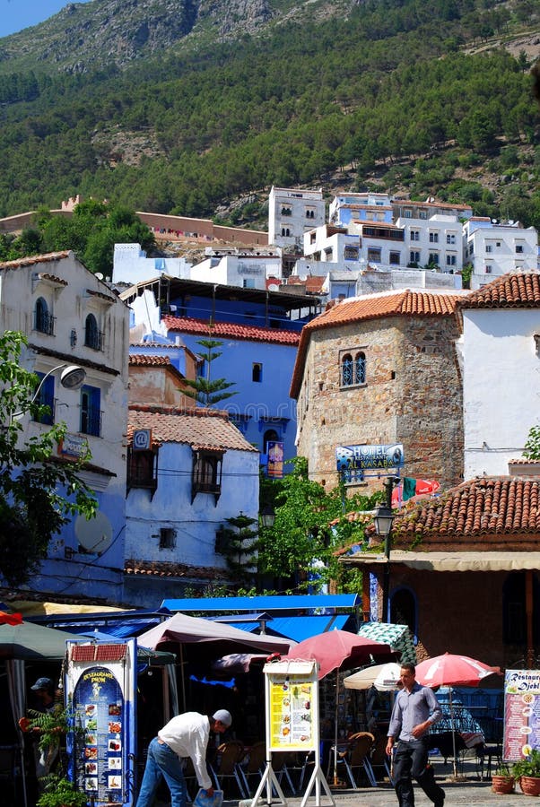The Blue City of Chefchaouen Editorial Stock Photo - Image of beautiful ...