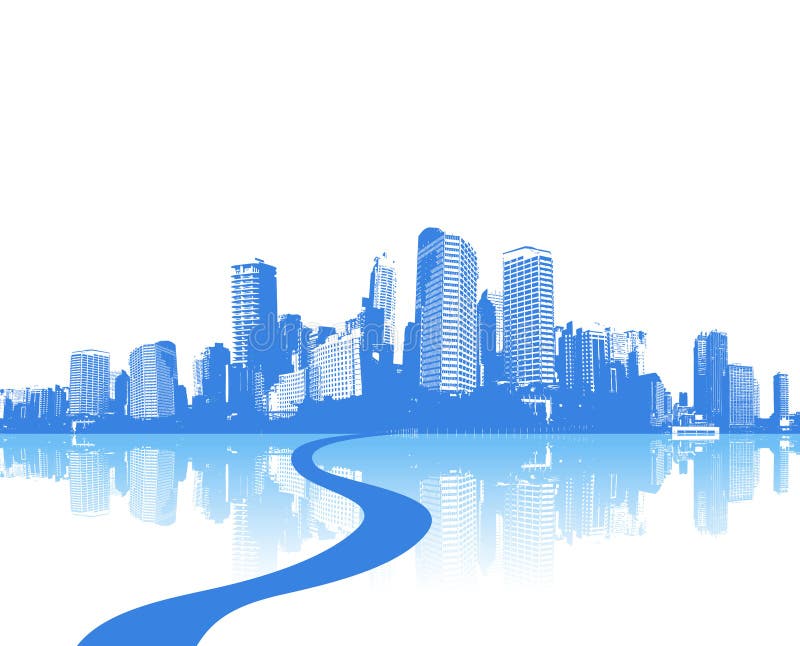 Blue City Stock Illustrations – 633,903 Blue City Stock Illustrations ...