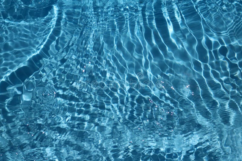 Blue Clean and Transparent Pool Water Stock Image - Image of abstract ...