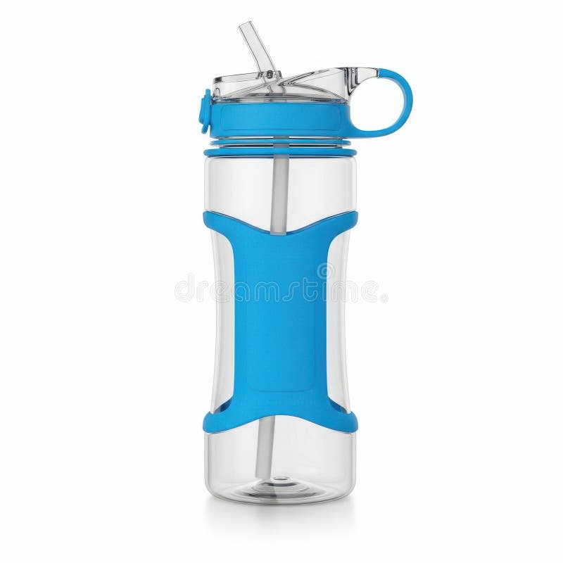 Plastic Water Bottle Straw Stock Illustrations – 3,073 Plastic Water ...