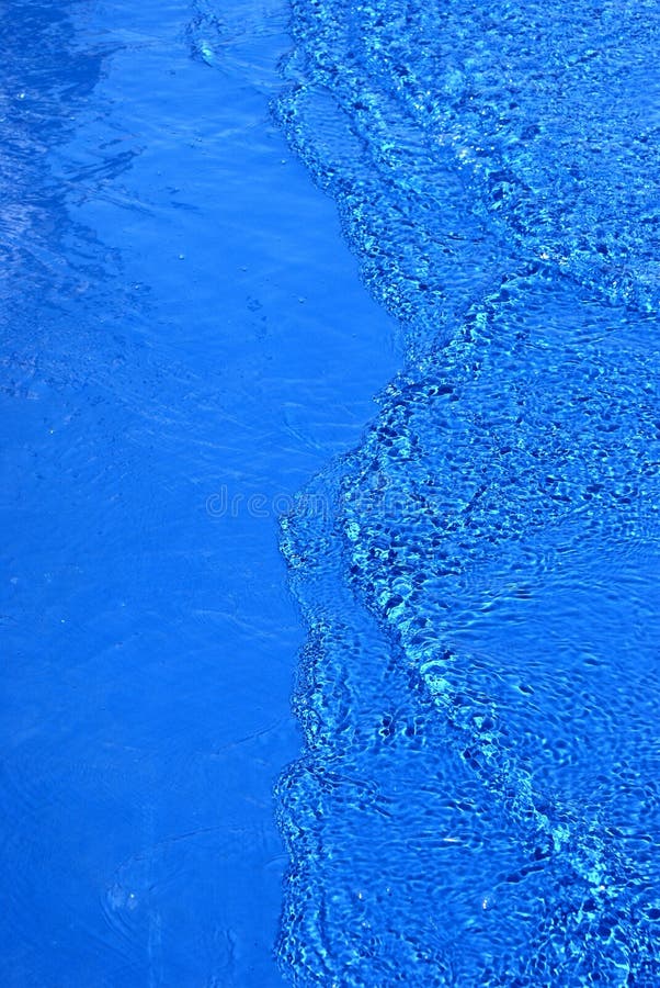 Blue Clear Pool Water Background Stock Image - Image of colour, reflect ...