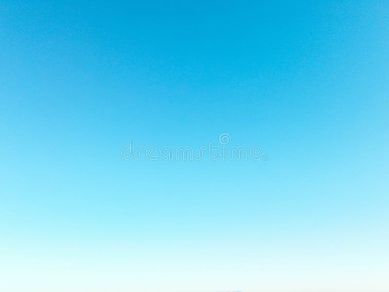 Blue Clear Sky, Gradient Background Stock Image - Image of white ...