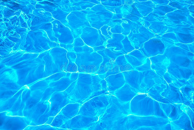 Blue Clear Water with Neon Effect Pattern Stock Photo - Image of ...