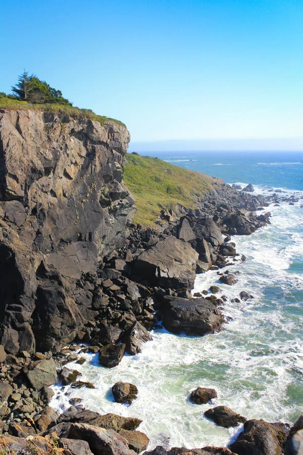 Blue Cliffs stock photo. Image of crashing, ocean, cliff - 44568008