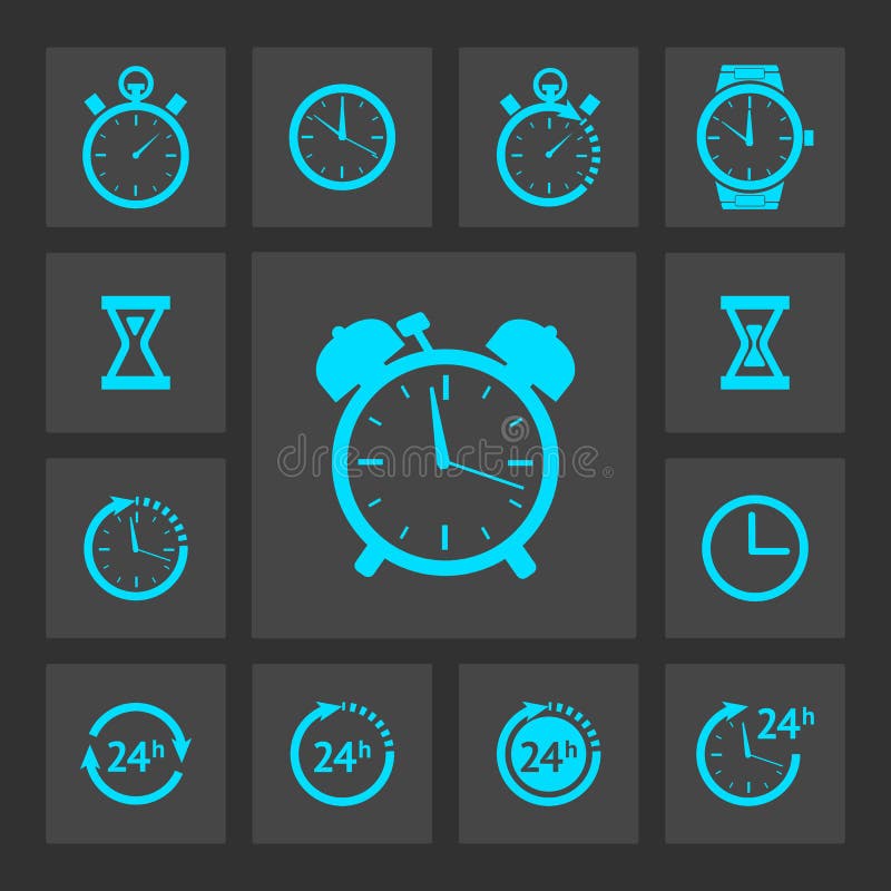 Stopwatch icon stock vector. Illustration of start, symbol - 43507372